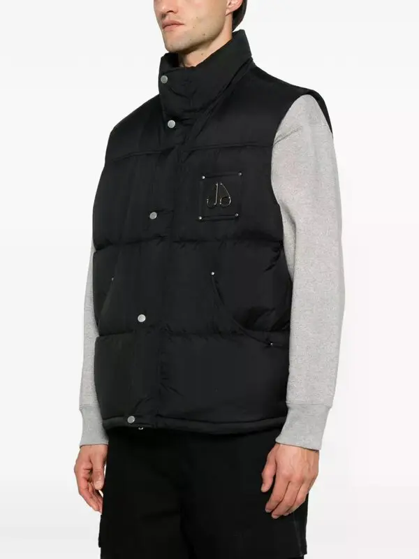Moose Knuckles Everest Logo-patch Gilet