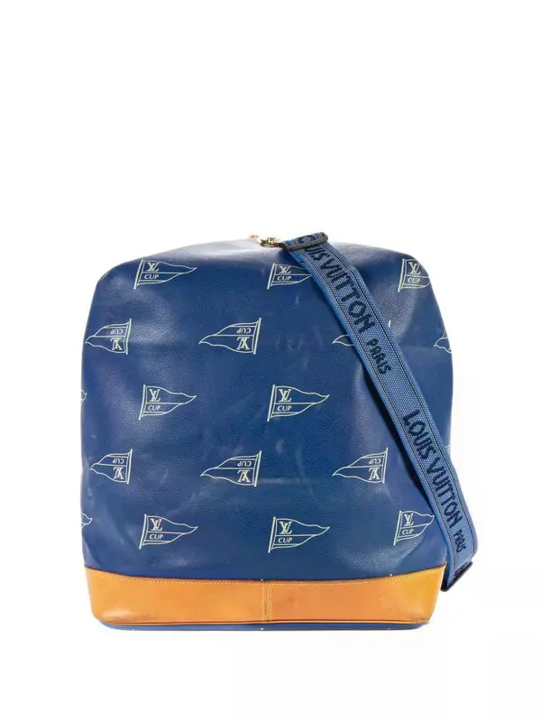 LOUIS VUITTON Cup Sac Marin Bandoulière Travel Bag - Blue