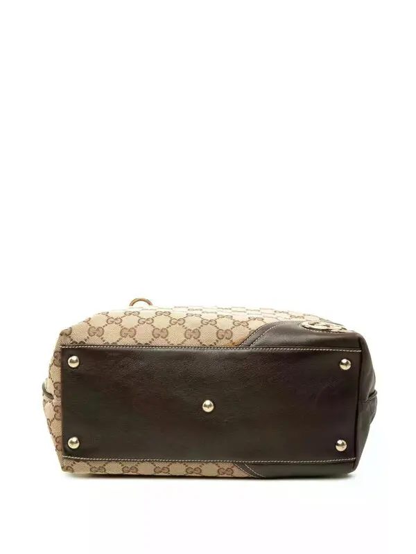 Gucci 2000-2015 Gg Canvas New Britt Tote Bag