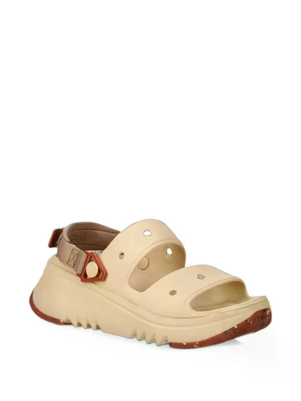 CROCS Cut-out Slingback Sandals - Neutrals