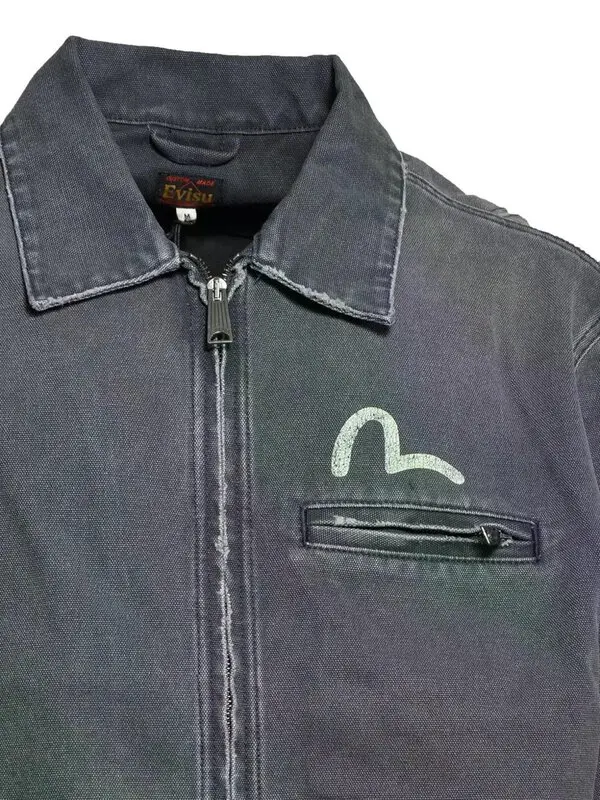 EVISU Seagull-print Shirt Jacket