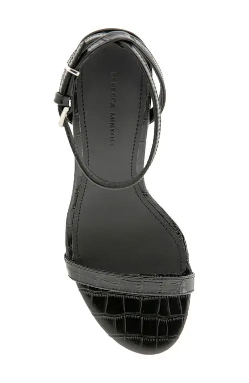 Rebecca Minkoff Justine Leather Ankle Strap Sandal