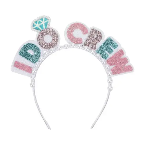 PACKED PARTY I Do Crew Novelty Headband Set Of 4