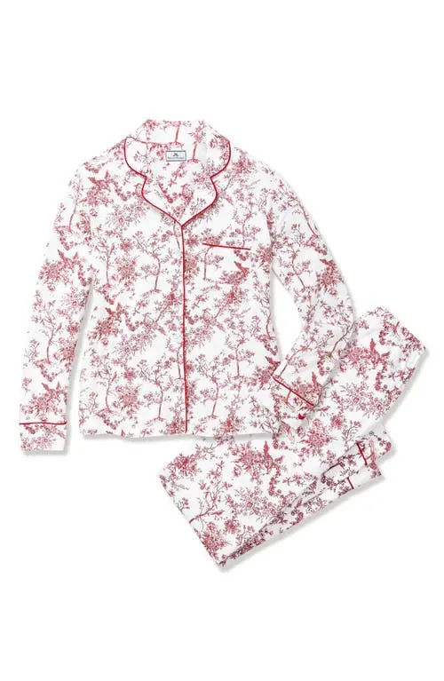 PETITE PLUME Toile Pima Cotton Pajamas