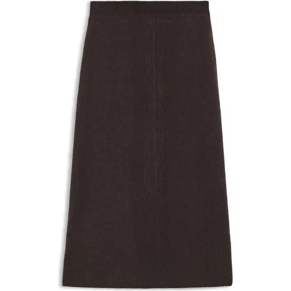 BOSS Faeloria Wool & Cashmere Midi Skirt