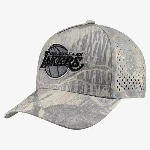 Mitchell & Ness Los Angeles Lakers Perfect Pro Adjustable Hat - Camo
