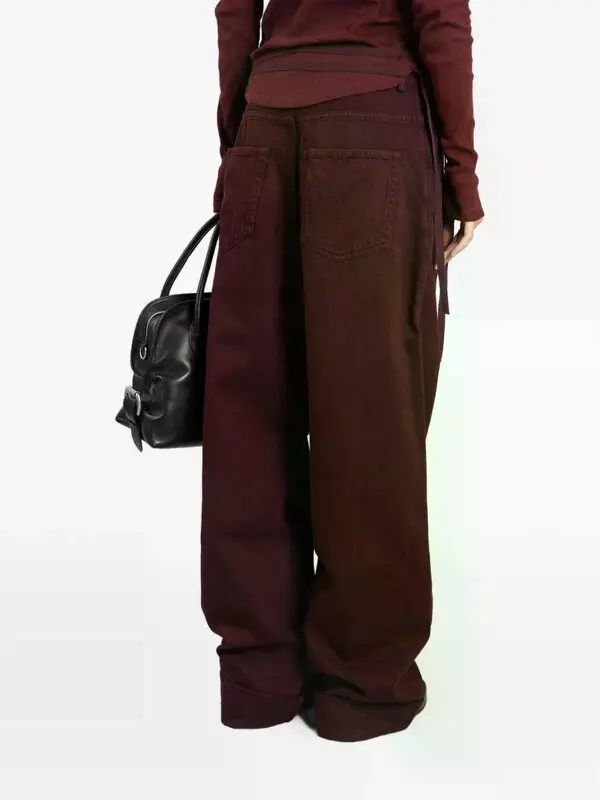 ANN DEMEULEMEESTER Michael Tie-fastening Wide-leg Jeans