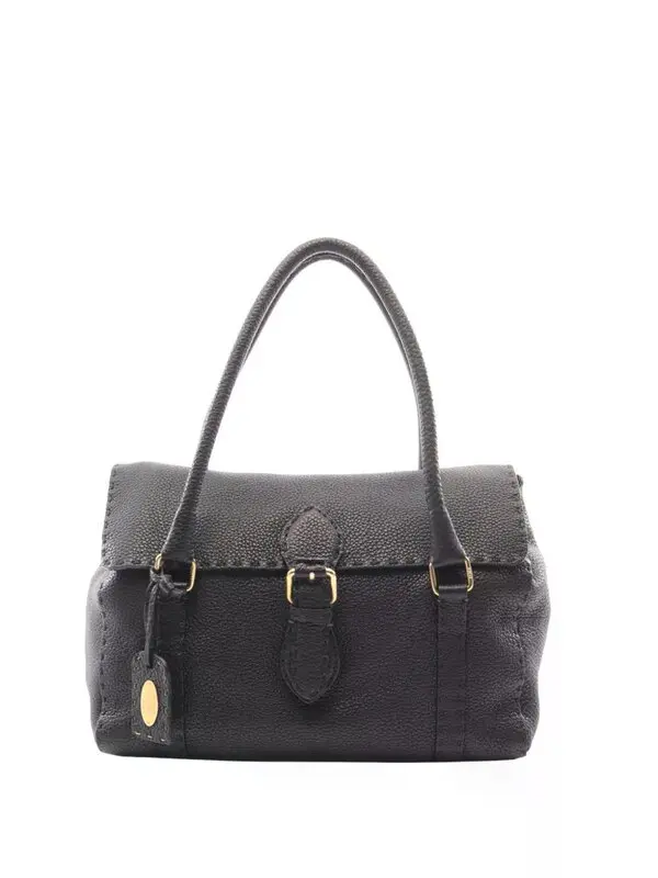 Fendi 2000-2010 Leather Selleria Linda Handbag