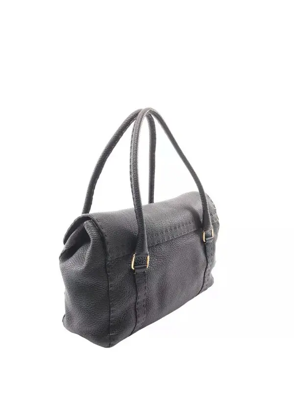 Fendi 2000-2010 Leather Selleria Linda Handbag