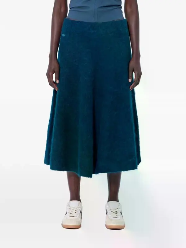 Lacoste Runway Alpaca Midi Skirt