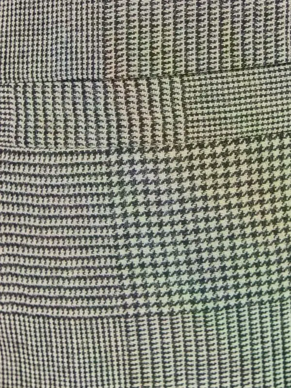 PENCE 1979 Check-pattern High-waisted Trousers