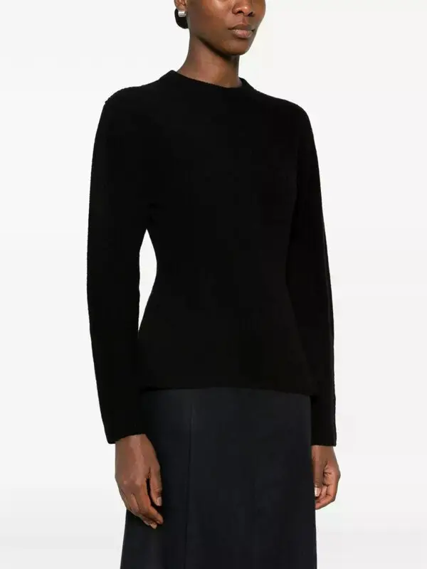 THELATEST Elodie Ribbed-knit Merino Sweater