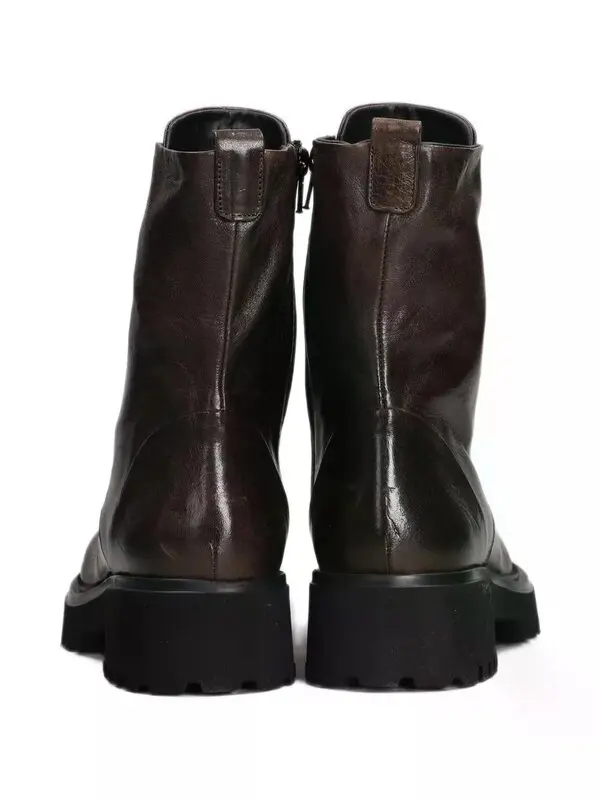 EVALUNA Lace-up Calf Leather Boots