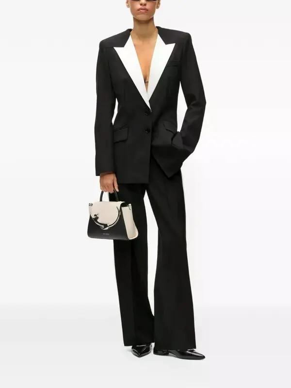 Karl Lagerfeld Contrast-lapel Blazer
