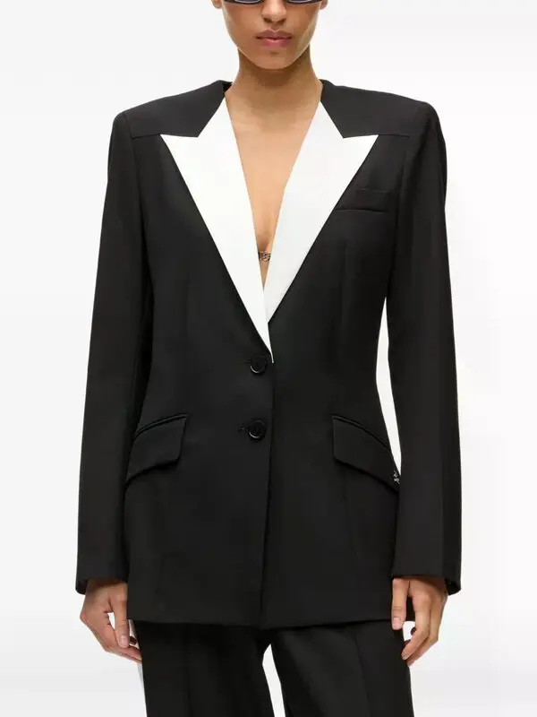 Karl Lagerfeld Contrast-lapel Blazer