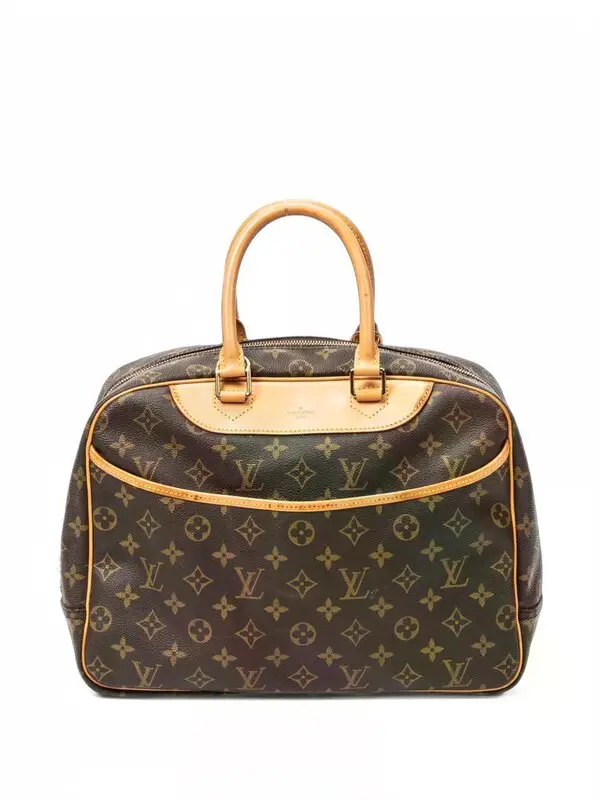 LOUIS VUITTON Deauville Tote Bag - Brown