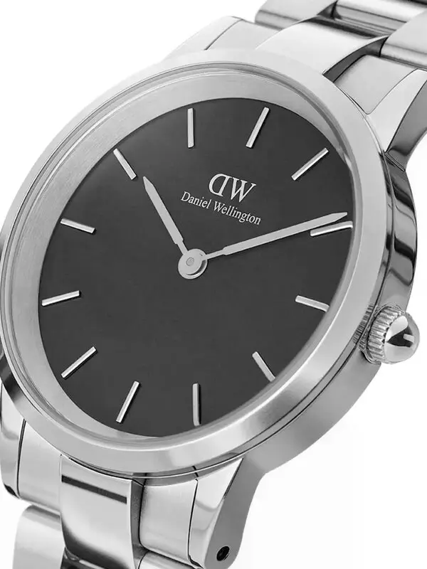 DANIEL WELLINGTON Iconic Link 36mm Watch - Black