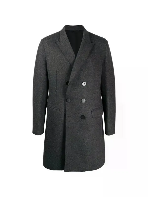 Neil Barrett Double-breasted Coat - Grey