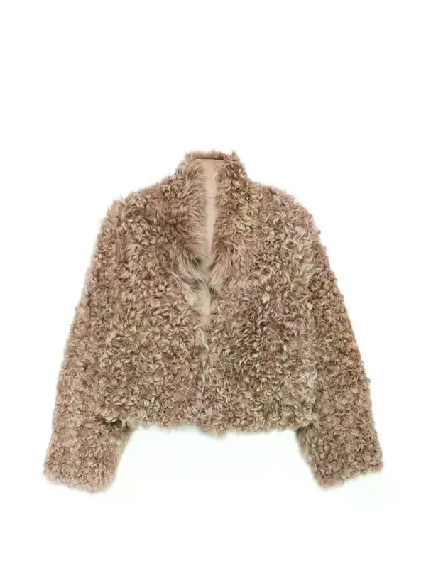 ARMA Mooney Forest Vega Reversible Shearling Coat - Neutrals