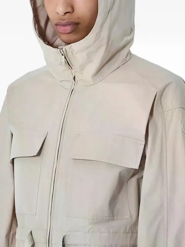 Moncler Peronne Hooded Parka Coat
