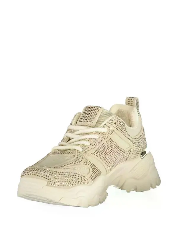 LAURA BIAGIOTTI Crystal-embellished Chunky-sole Sneakers
