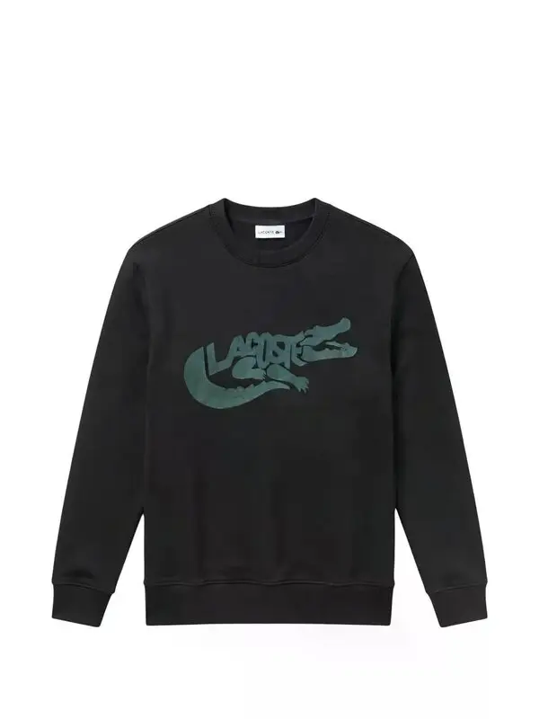 Lacoste Logo-print Sweatshirt - Black