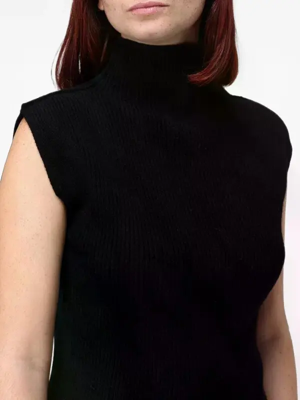 Ter Et Bantine Ribbed-knit High-neck Sweater