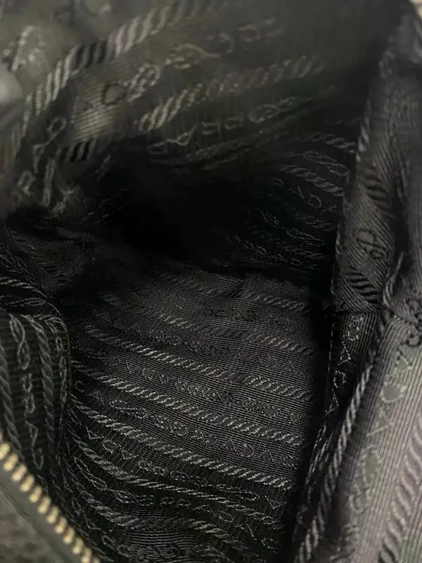 Prada 2013-2026 Tessuto Hobo Bag - Black