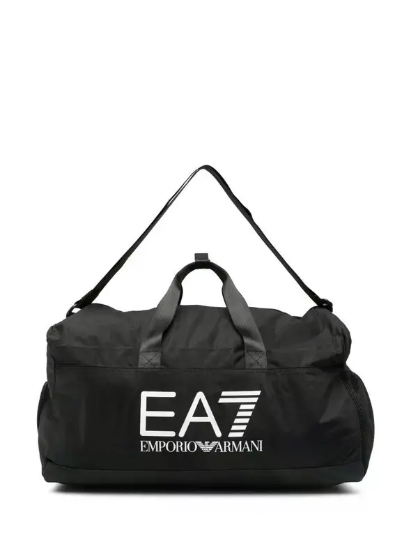 EA7 Logo-print Holdall Bag - Black
