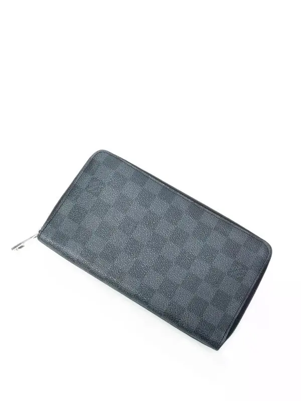 LOUIS VUITTON Zippy Damier Graphite Wallet - Grey
