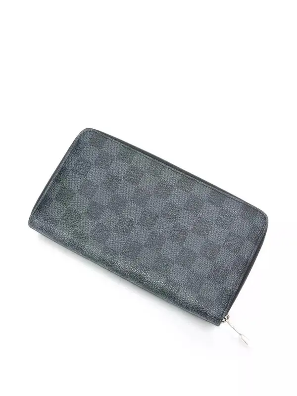 LOUIS VUITTON Zippy Damier Graphite Wallet