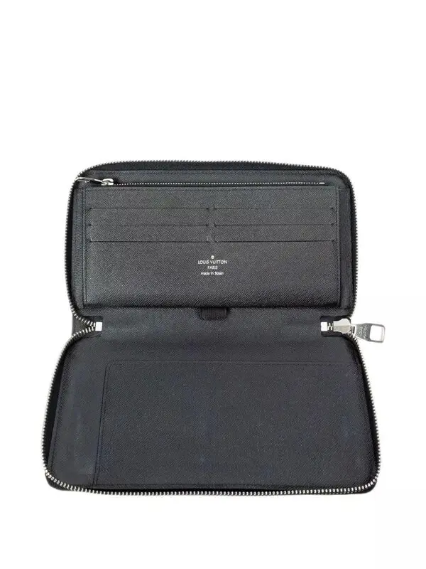 LOUIS VUITTON Zippy Damier Graphite Wallet
