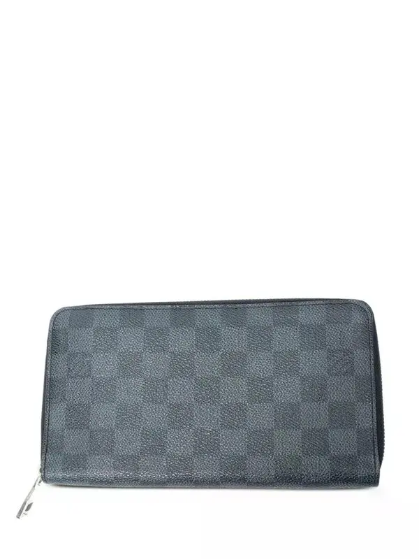 LOUIS VUITTON Zippy Damier Graphite Wallet - Grey
