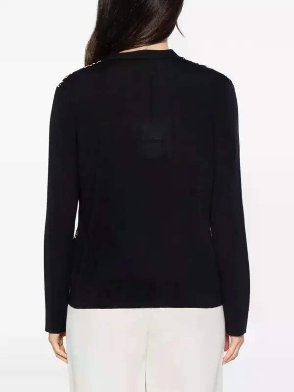 Max Mara Geometric-print Cardigan