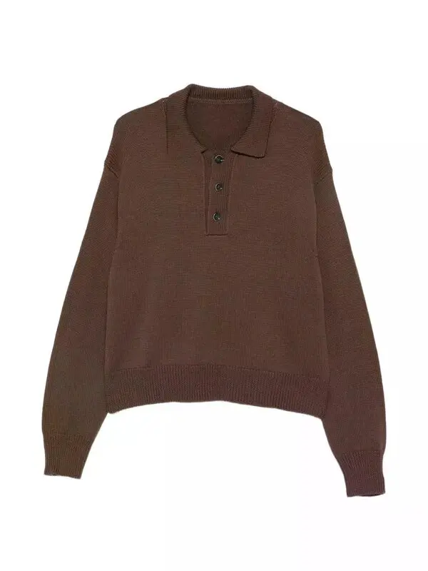 NINE:INTHE:MORNING Oscar Button-fastening Polo Shirt
