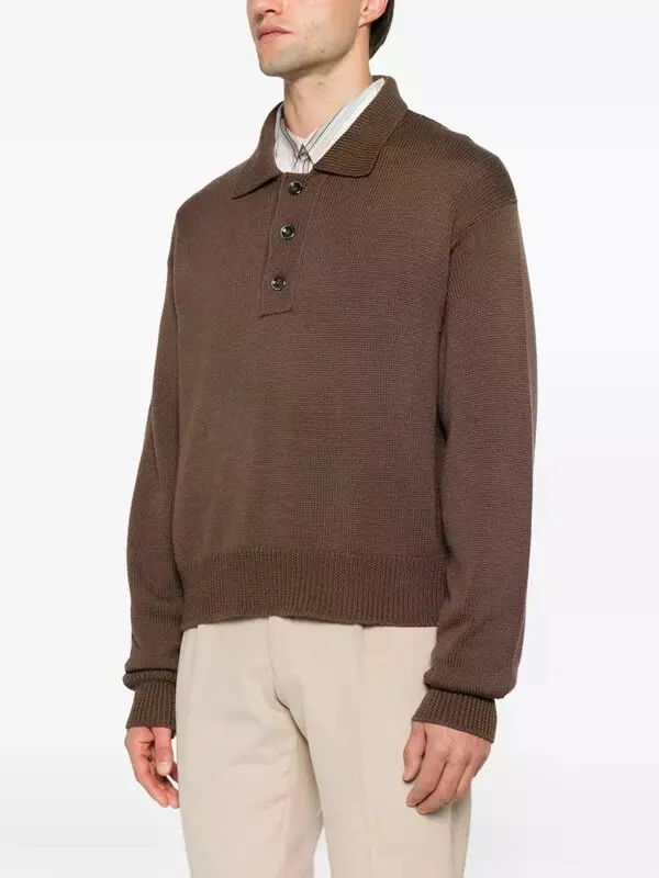 NINE:INTHE:MORNING Oscar Button-fastening Polo Shirt