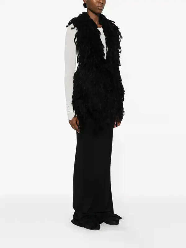 Isabel Benenato Fringed Scarf