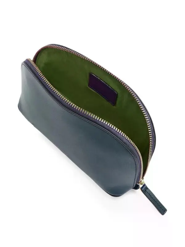 THE BRIDGE Logo-print Leather Make-up Bag