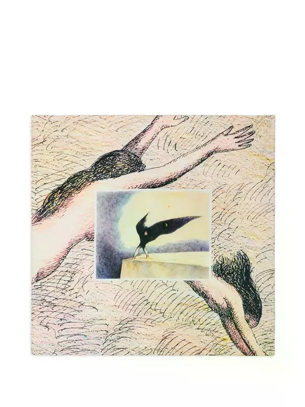 LEMAIRE X Roland Topor La Nuit 1972 Silk Scarf - Neutrals