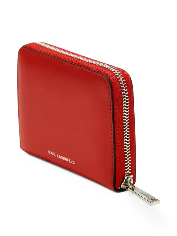 Karl Lagerfeld Medium K/signature Leather Wallet