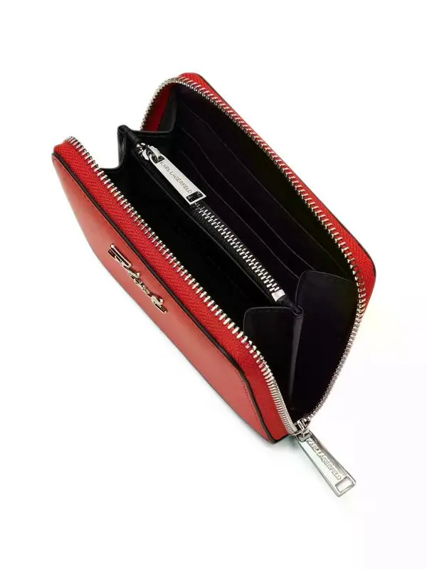 Karl Lagerfeld Medium K/signature Leather Wallet