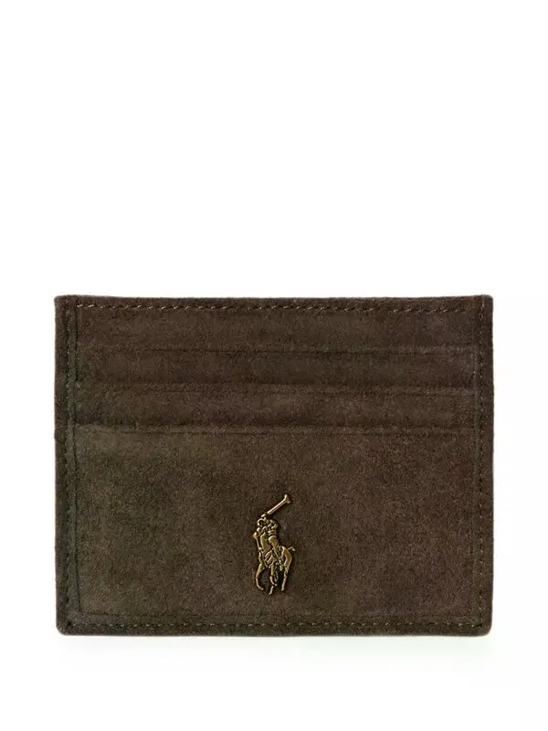 Polo Ralph Lauren Logo-plaque Card Holder - Brown