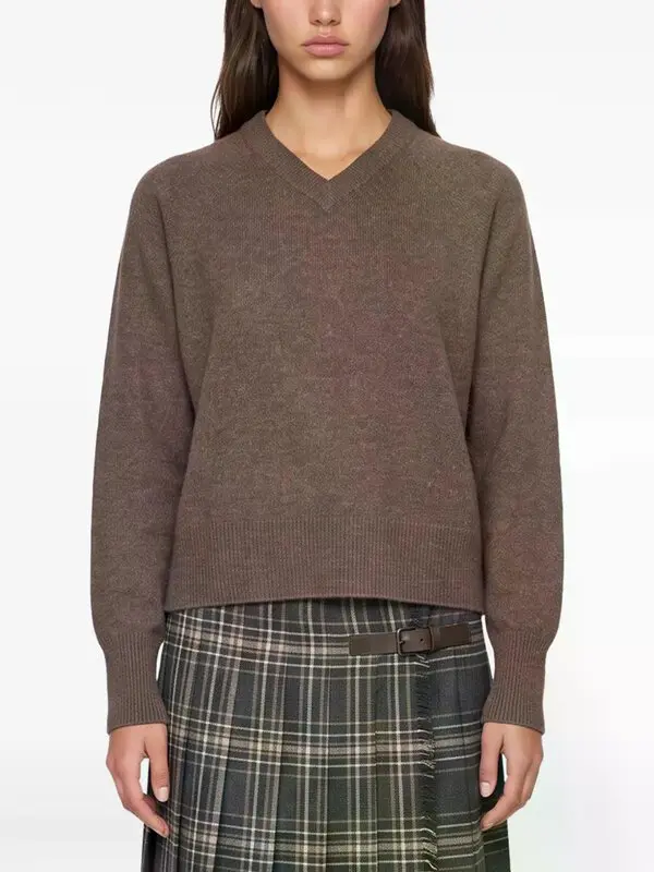 Max Mara V-neck Raglan-sleeve Sweater