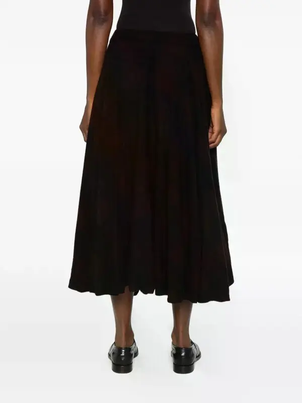 RICORRROBE Check Pleated Skirt