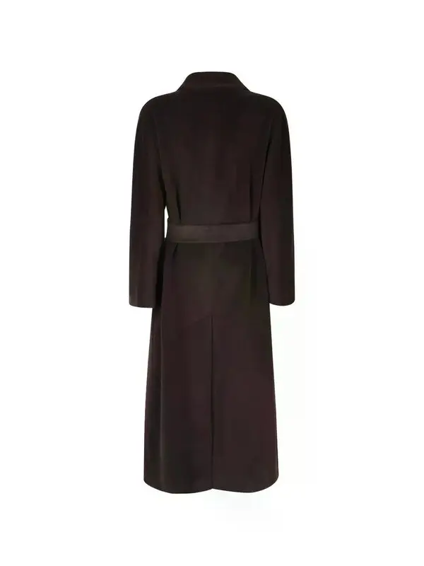 Tagliatore Double-breasted Belted Coat