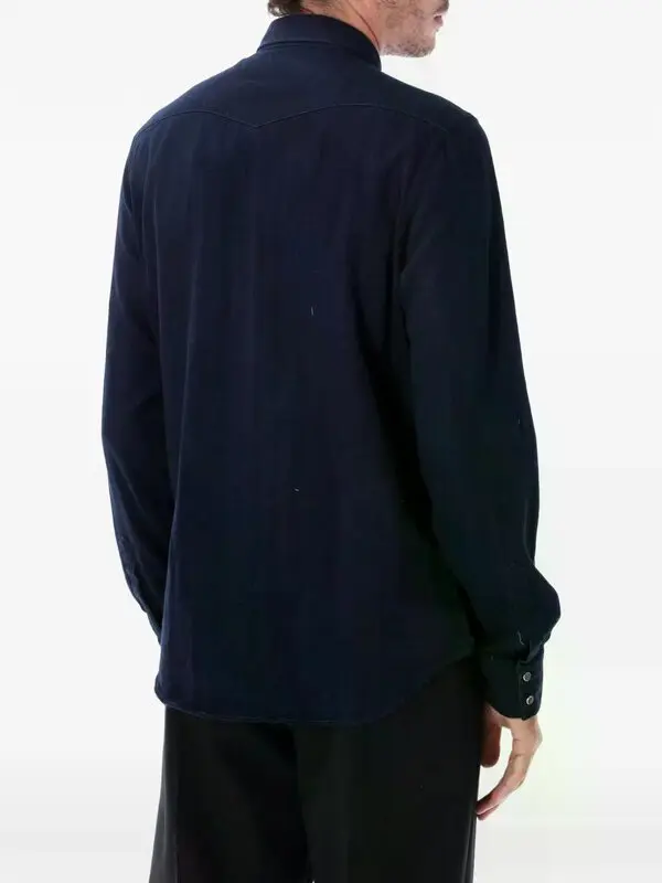 XACUS Western-yoke Pocket-detail Shirt