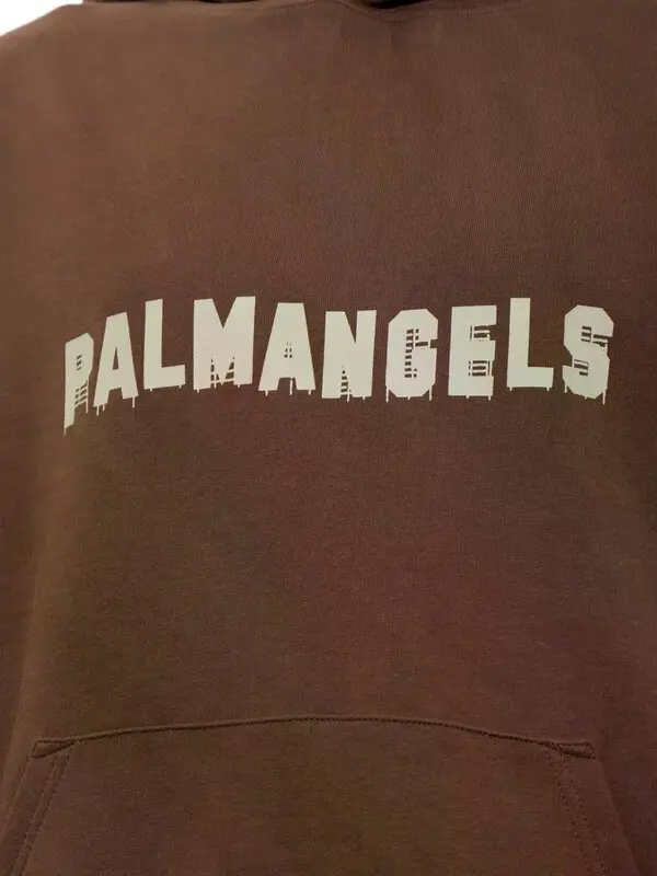 Palm Angels Logo-print Hoodie