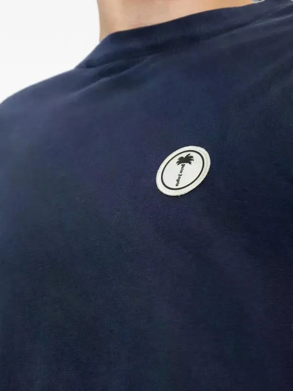 Palm Angels Embroidered-logo T-shirt