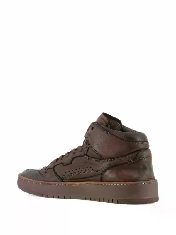 LEMARGO Perforated Panelled Sneakers