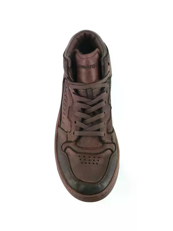 LEMARGO Perforated Panelled Sneakers